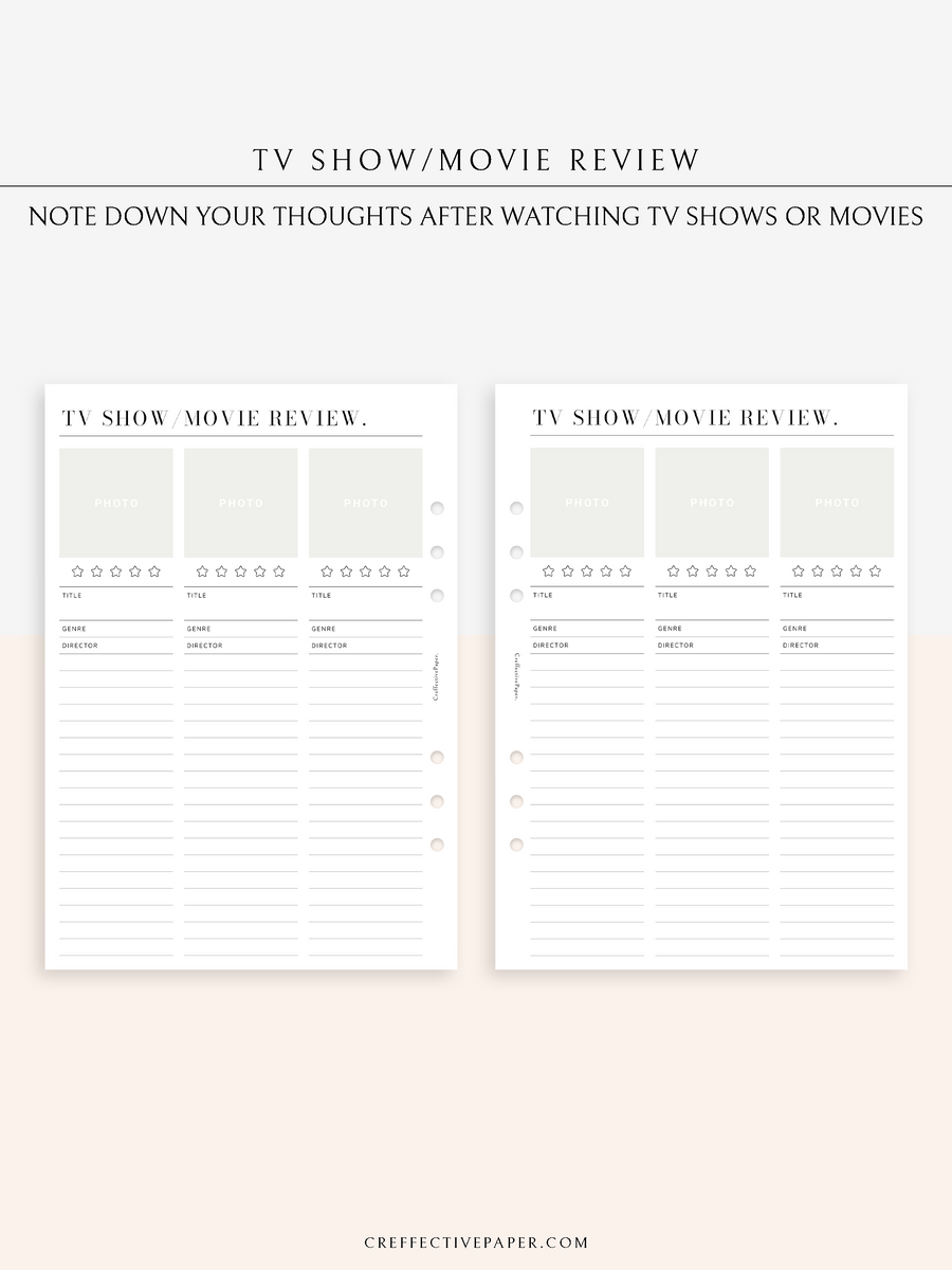 T136 | TV Show, Movie Review – CreffectivePaper