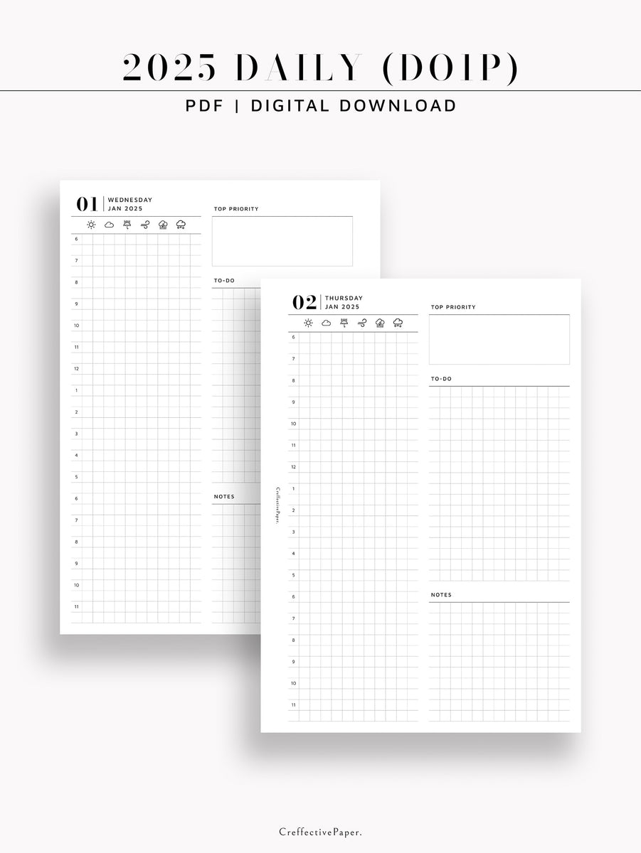 D111_2025 | 2025 Daily, DO1P, Grid – CreffectivePaper