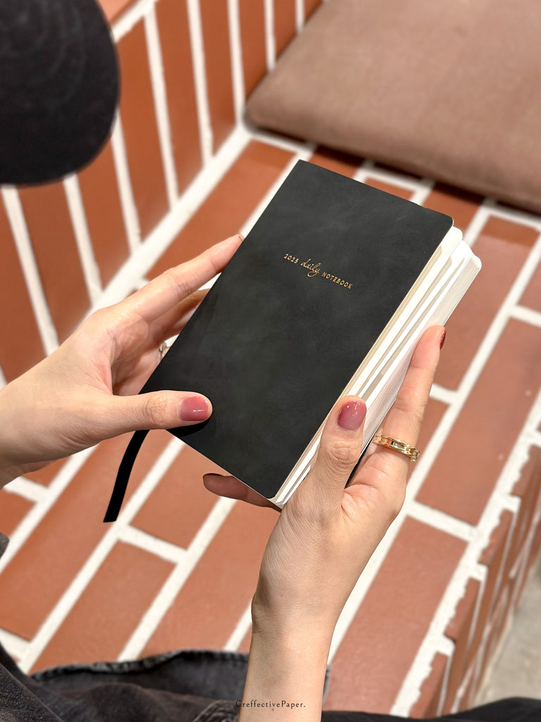 2025 Daily Notebook, A6 size – CreffectivePaper
