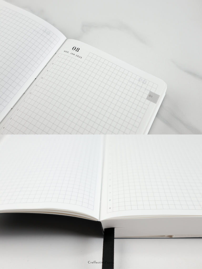 2025 Daily Notebook, A6 size – CreffectivePaper
