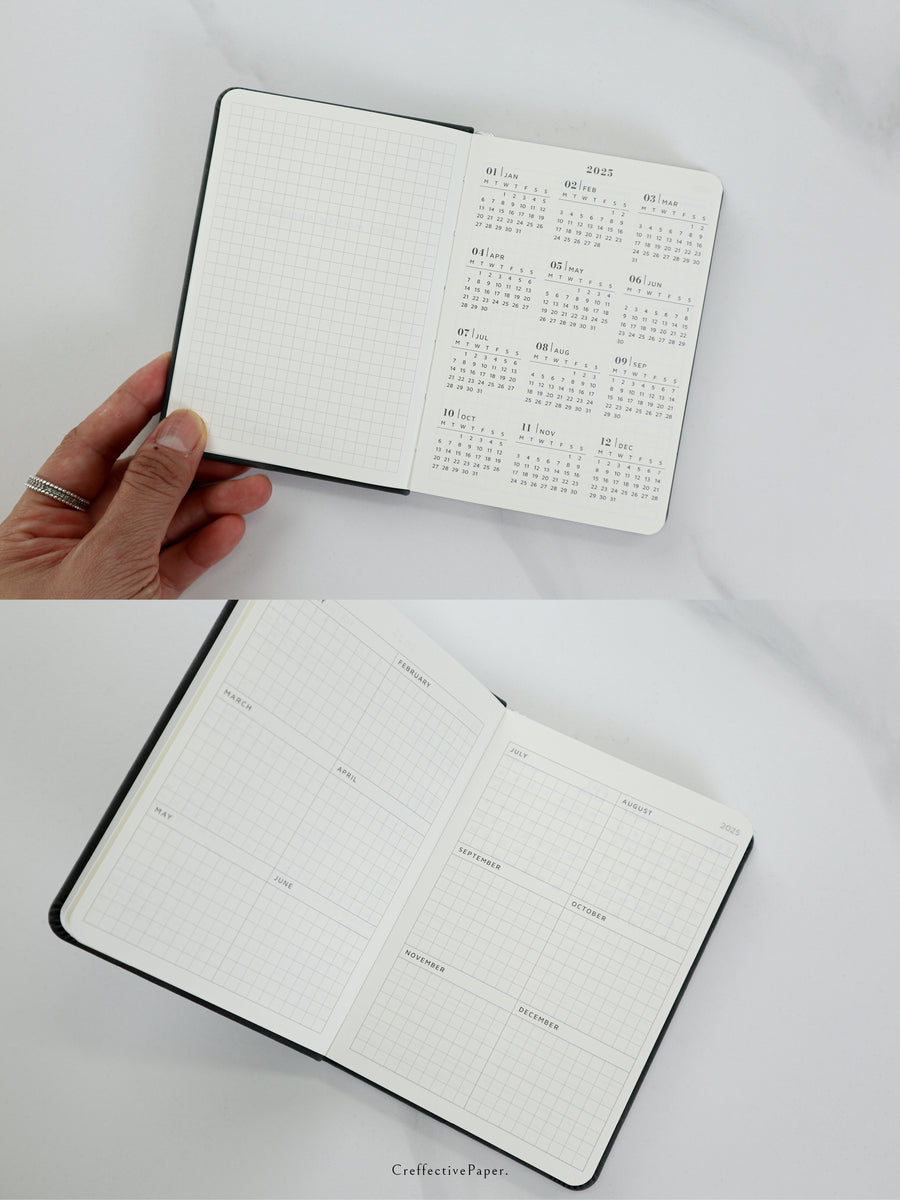 2025 Weekly Notebook, Passport Size – CreffectivePaper