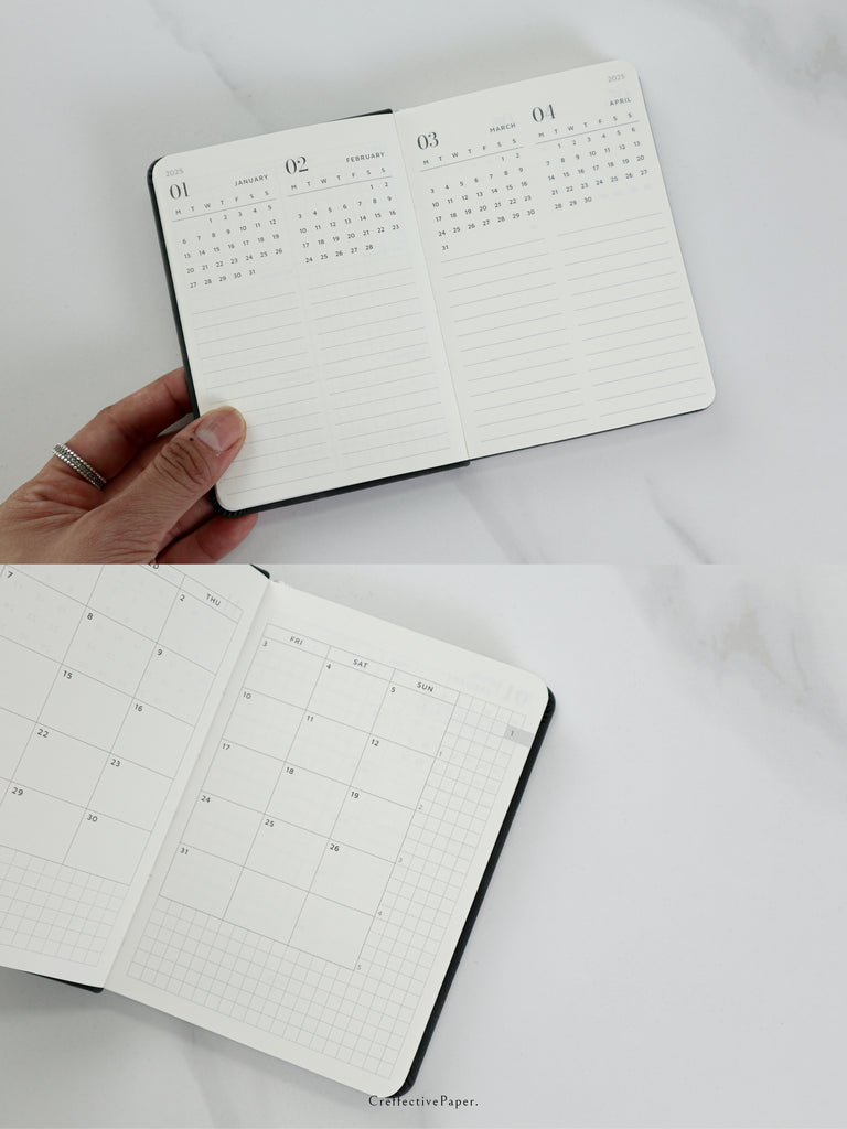 2025 Weekly Notebook, Passport Size – CreffectivePaper