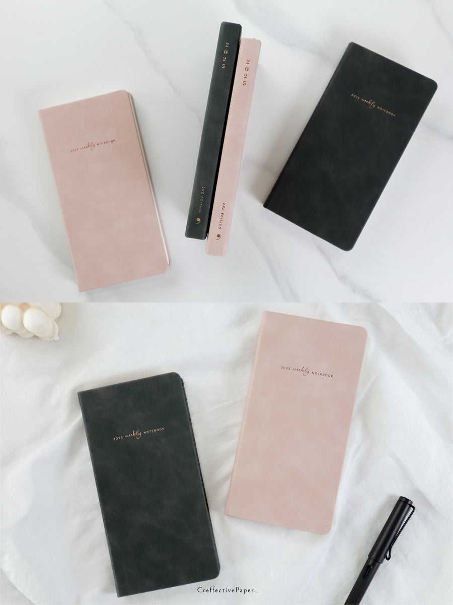 2025 Weekly Notebook, Weeks size – CreffectivePaper