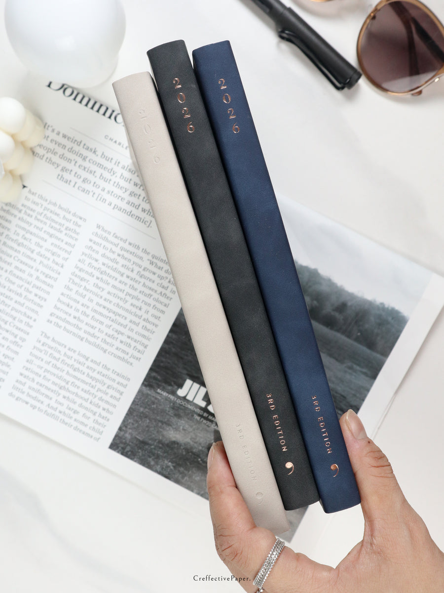 2026 Weekly Notebook, A5 size – CreffectivePaper