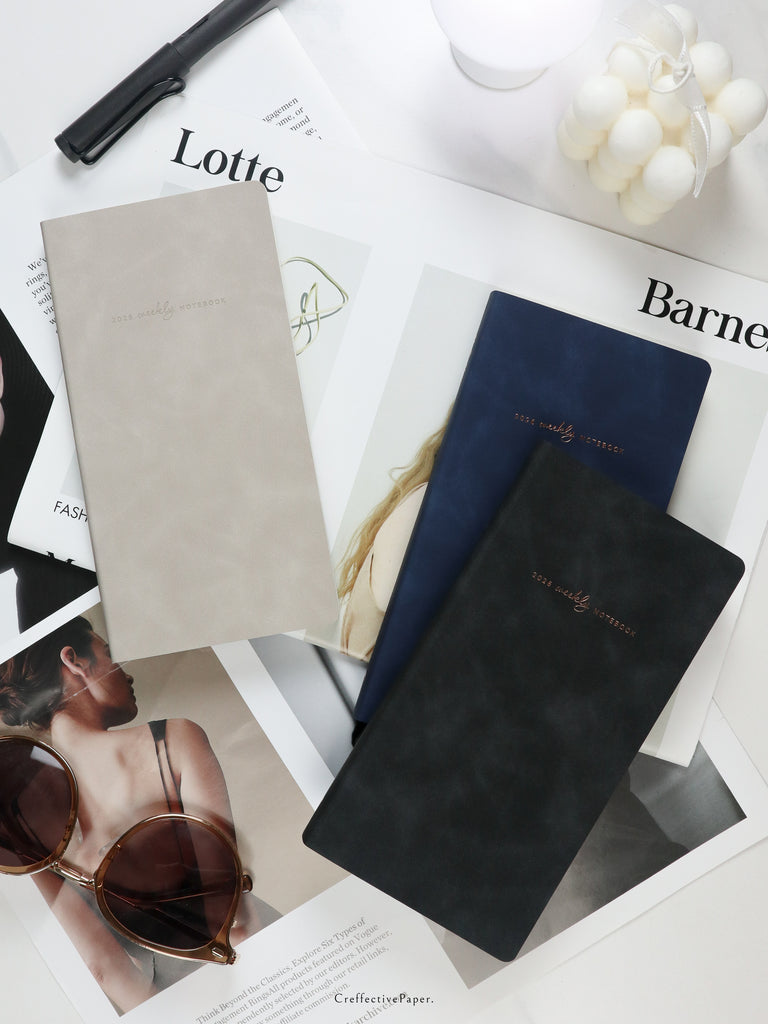 2026 Weekly Notebook, Weeks size – CreffectivePaper