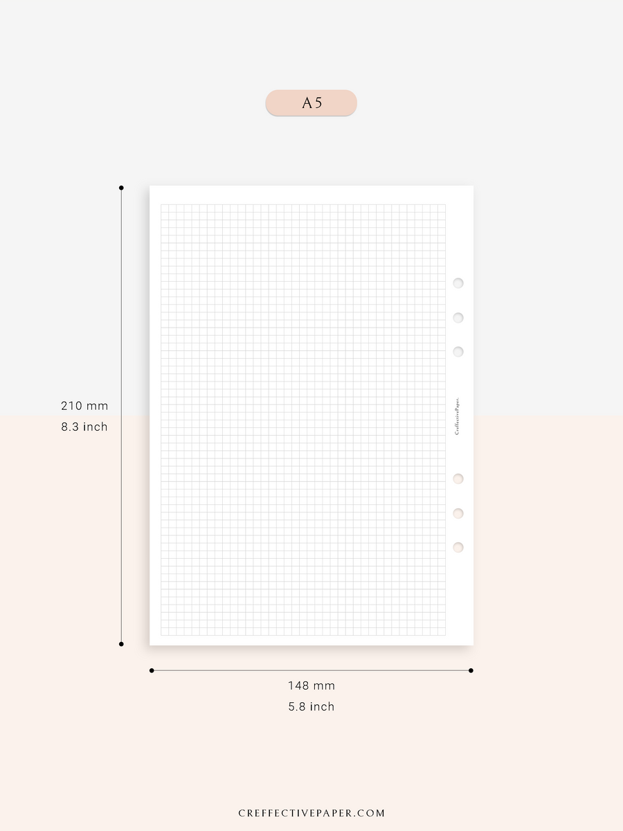 N140 | 3.5mm Line, Dot, Grid Notes – CreffectivePaper