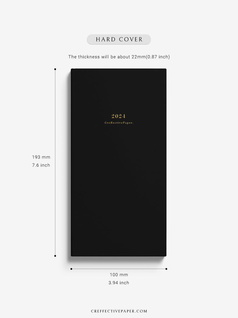 2024 Physical Weekly Notebook – CreffectivePaper