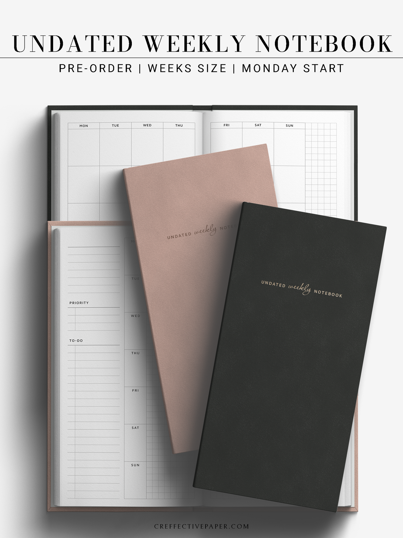 Creative and Effective Printable Planner Inserts | CreffectivePaper