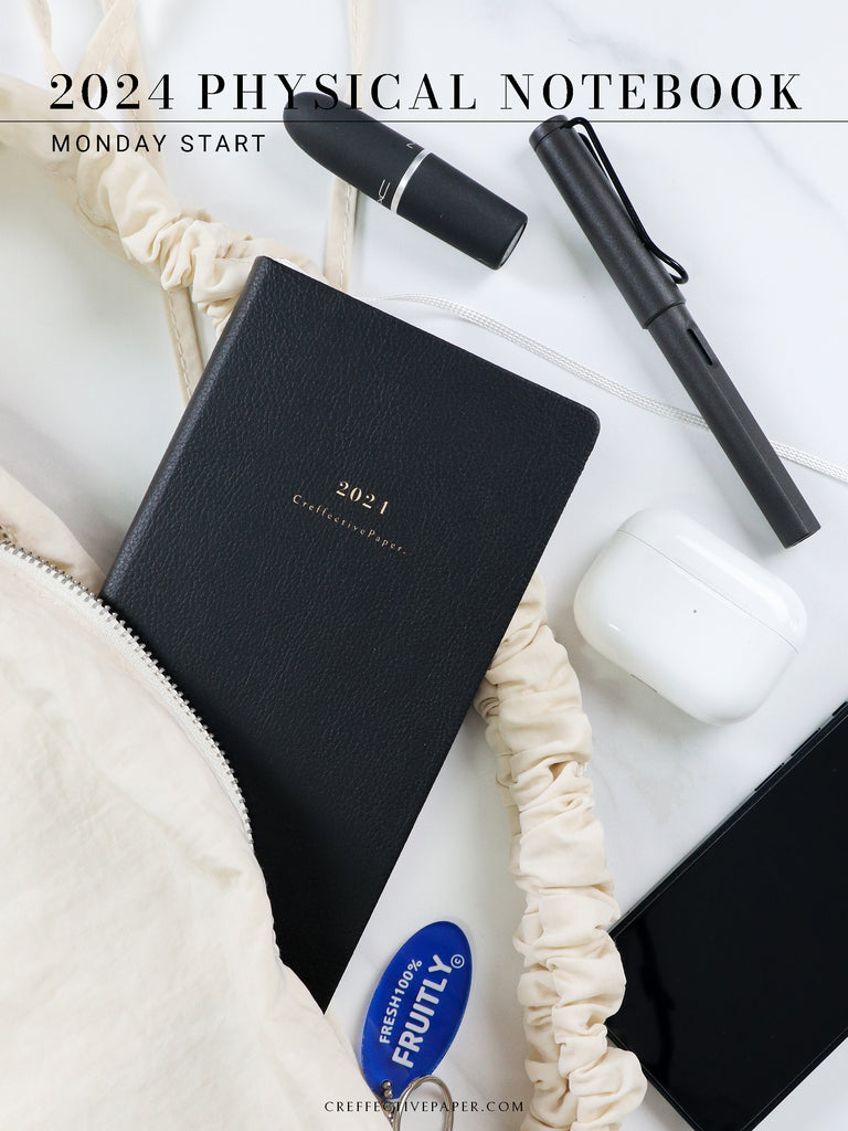 2024 Physical Weekly Notebook – CreffectivePaper