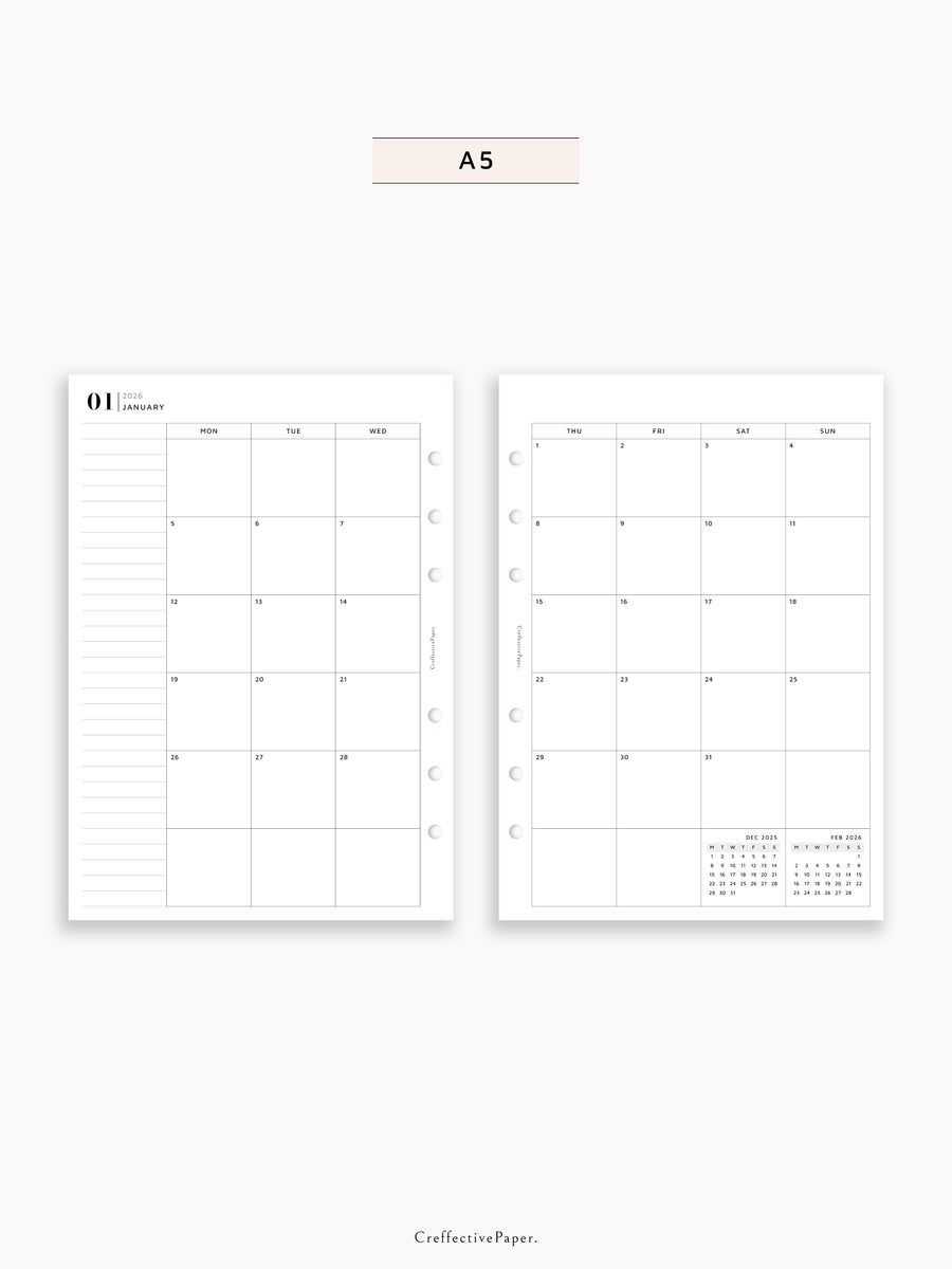 M127_2026 | 2026 Dated Monthly, MO2P – CreffectivePaper