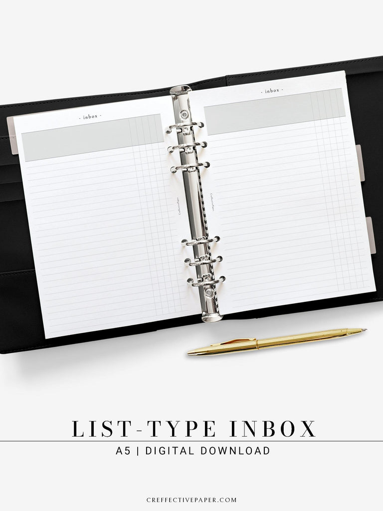 N116 | List-Type Inbox for Task, To-do, Project and Checklist ...