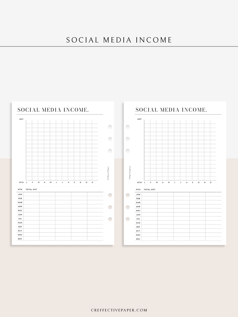 N131-7 | Social Media Income Tracker – CreffectivePaper