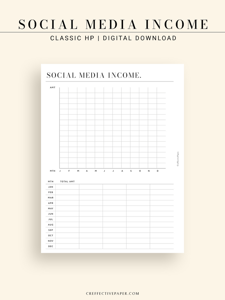 N131-7 | Social Media Income Tracker – CreffectivePaper