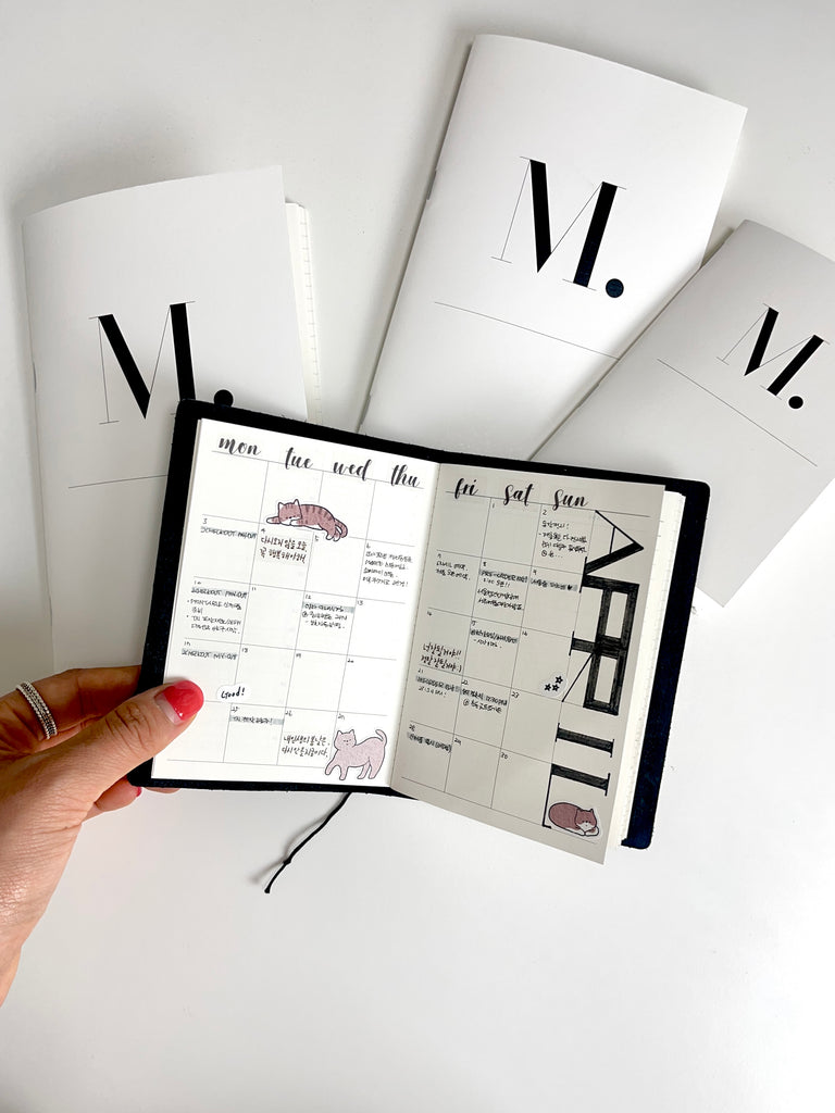 One Notebook A Month for Traveler's Notebook – CreffectivePaper