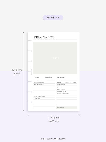 N128 | Pregnancy Planner Bundle – CreffectivePaper