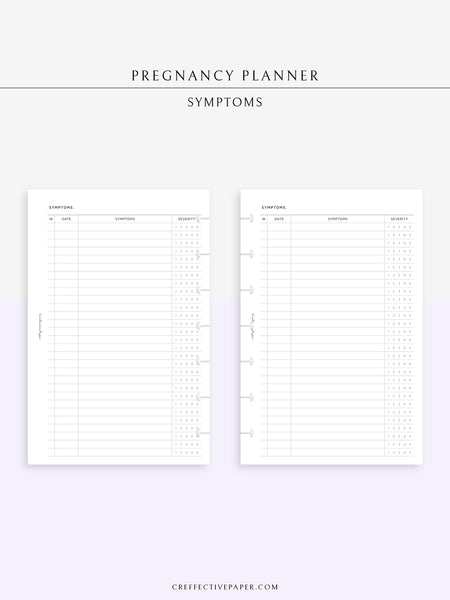 N128 | Pregnancy Planner Bundle – CreffectivePaper