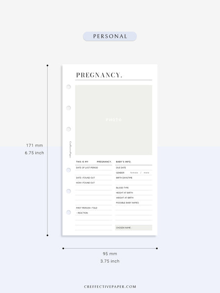 N128 | Pregnancy Planner Bundle – CreffectivePaper
