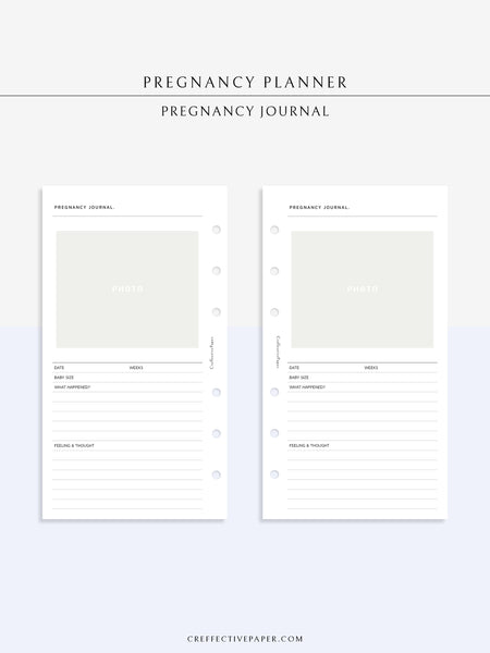 N128 | Pregnancy Planner Bundle – CreffectivePaper