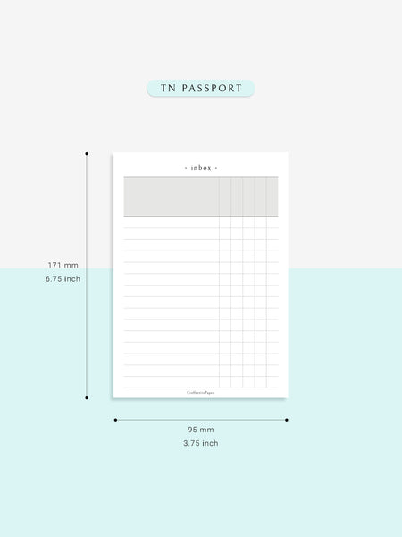 N116 | List-Type Inbox for Task, To-do, Project and Checklist ...
